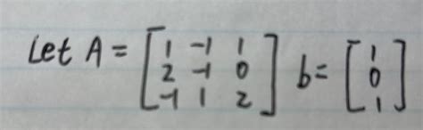 Let Aleft Begin Array Ccc 1 And 1 And 1 2