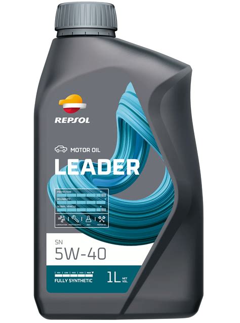 Lubricant oil: LEADER SN 5W-40 | Repsol