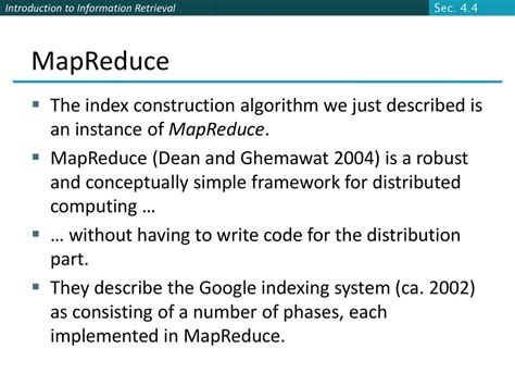 3 2 Index Construction Most Slides Were Adapted From Stanford Cs 276