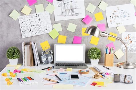 Premium Photo Modern Workspace Concept