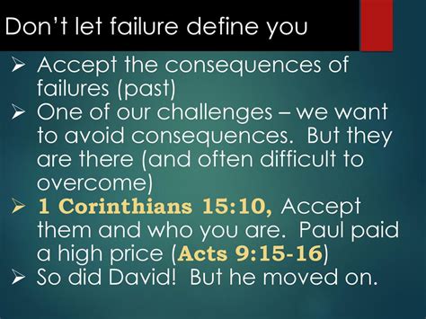 Dealing with Failure (2) - ppt download