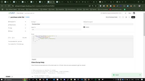 Filter Issue In Purchase Order Frappe Framework Frappe Forum