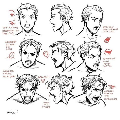 Pin By Chips On Emotions Inspo Drawing Face Expressions Face Drawing
