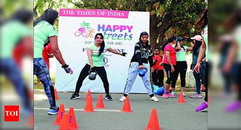 Celebrating The Outdoors With Happy Streets In Ranchi Ranchi News Times Of India