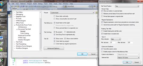 Customizing Tab Size In Visual Studio 2010 Stack Overflow