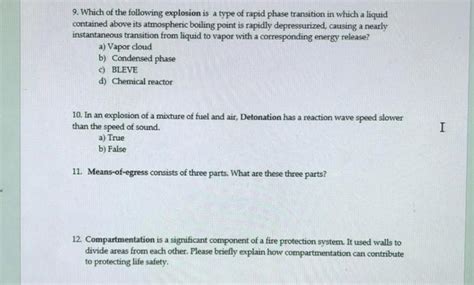 Solved 1 Available Safe Egress Time Aset Is The Amount Of