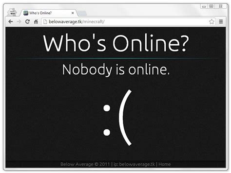 Whos Online Php Query Script Minecraft Mod