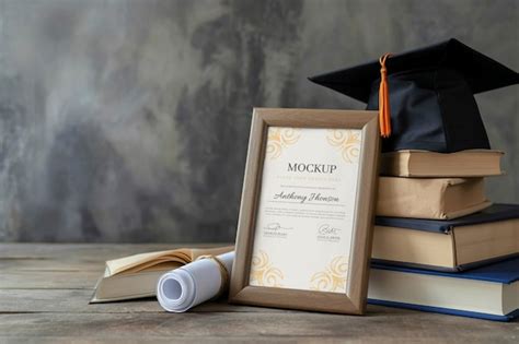 Diseño de la mockup de la invitación al baile de graduación de 2024