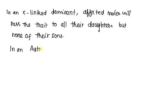 Solved Question 8 1 Point Which Of These Inheritance Patterns Are