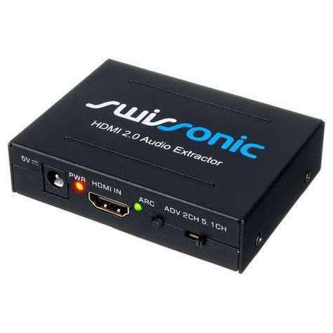 Swissonic HDMI 2.0 Audio Extractor – United Arab Emirates