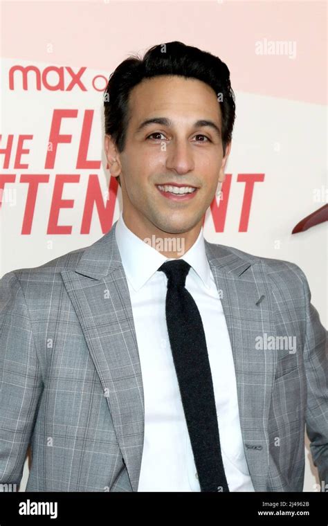 Los Angeles Apr 11 Deniz Akdeniz At The Flight Attendant Season 2