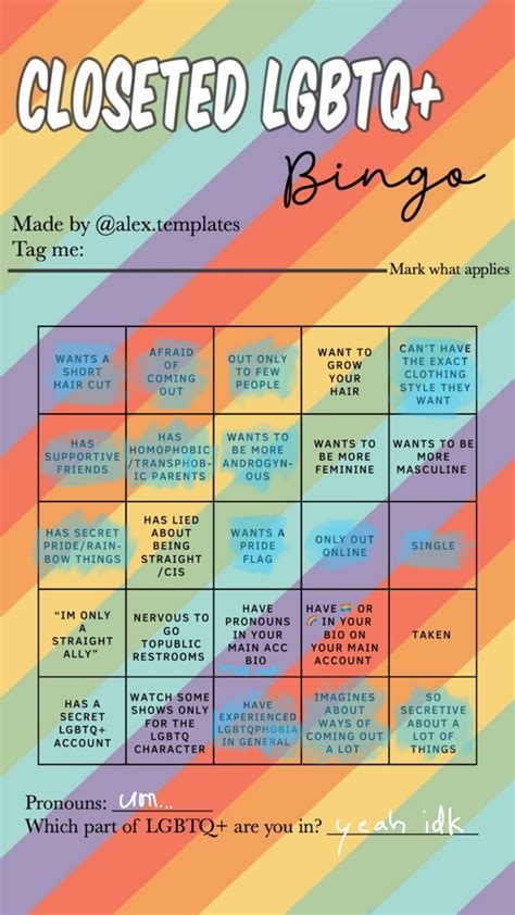 No Bingo R Lgbtmemes