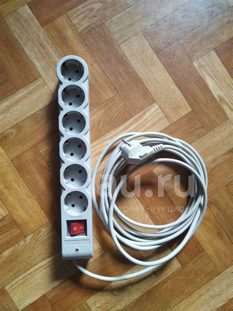 Удлинитель фильтр сетевой — купить в Красноярске Состояние Б у Удлинители тройники сетевые