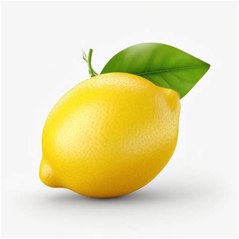 Premium Photo Closeup Lemon Template On White Wall Background