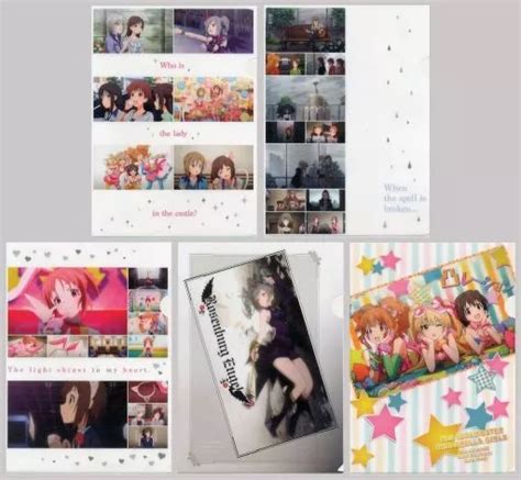 駿河屋 4a4クリアファイルセット5枚セット 「一番くじプレミアム アイドルマスター シンデレラガールズpart1」 H賞（クリアファイル）
