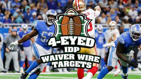 Week 16 Idp Waiver Wire Targets Fantasy In Frames