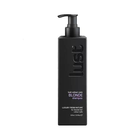 Lust Colour Care Blonde Shampoo 325ml ⋆ Beauty Hair Warehouse