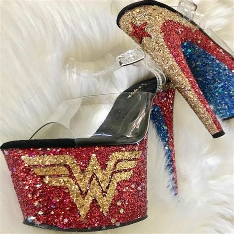 At The Strip Club These Custom Designed High Heels Are A Dancers