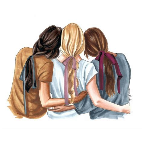 Fondos De Perfil Para 3 Amigas Dedaku