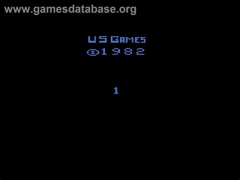 Entombed Atari 2600 Artwork Title Screen