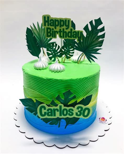 Cakelab ️bello Pastel De Plantitas De “vainilla” Con Facebook