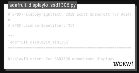 Circuitpython Ssd1306 On Pi Pico Copy Wokwi Esp32 Stm32 Arduino