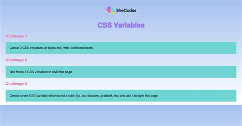 Css Variables Solution Codesandbox