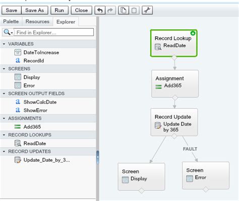 Force Using Flow Visual Workflow Is It Possible To Increase A Custom Date Field By