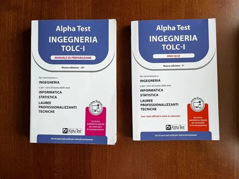 Alpha Test Ingegneria Tolc I 2023 2024 Manuale Di Preparazione 4000 Quiz Eur 35 00 Picclick It