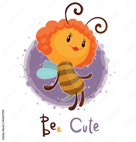 Cartoon Girl Bee