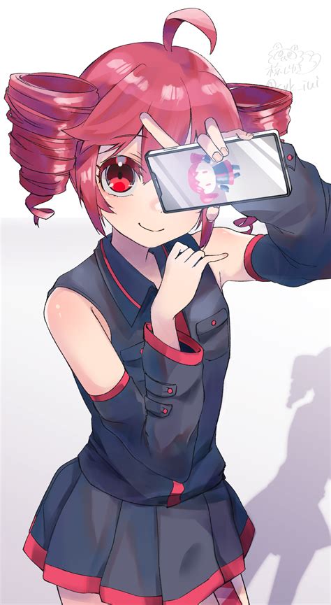 Kasane Teto Utau And 1 More Drawn By Muku Shiyuki Danbooru