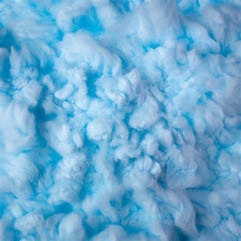 Premium Photo Blue Cotton Candy Texture Highly Detailed