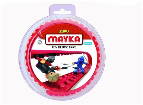 Zuru Mayka Toy Block Tape 1 Metre Assorted Color Bigamart