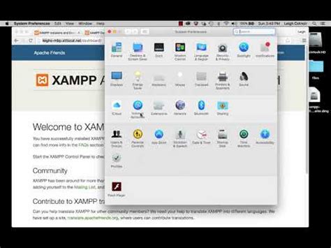 Installing XAMPP On Mac Part Updated YouTube