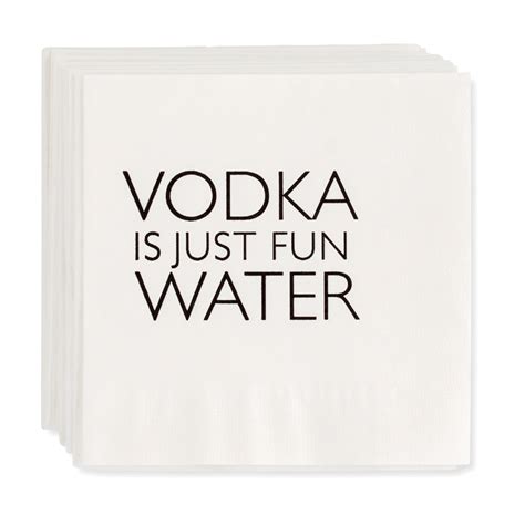 Fun Water Cocktail Napkins Set Of 50 Hudson Grace