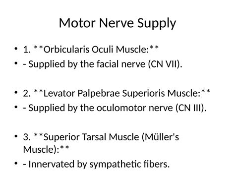 Nervesupplyoftheeyelidwithimagespptx