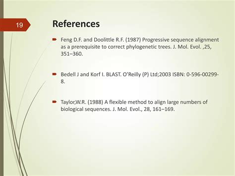 Sequence Homology Search And Multiple Sequence Alignment1 Pptx
