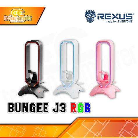 Jual Stand Headset Rexus Bungee J3 Rgb Shopee Indonesia