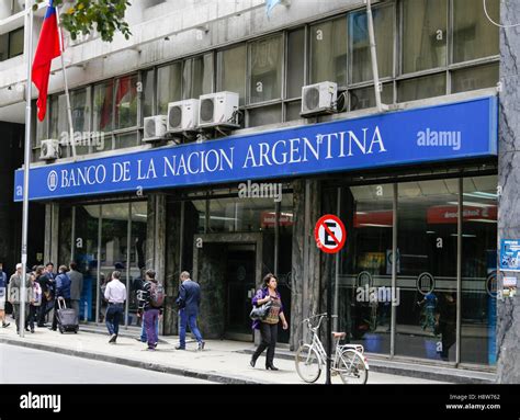Banco De La Nacion Argentina Stock Photo Alamy