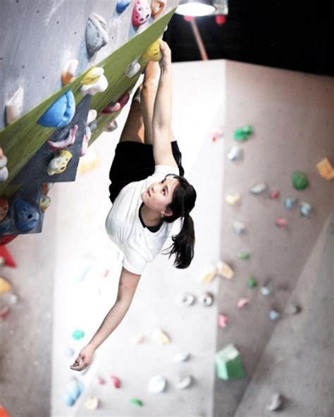 대한민국의 흔한 여고생 클라이밍 선수 사진 6장