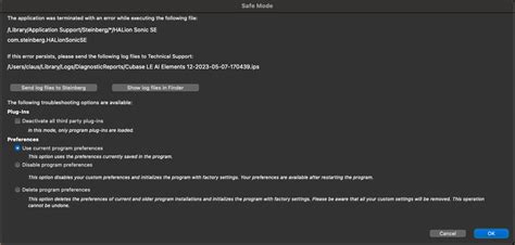 Cubase Le Ai Elements 12 Quit Unexpectedly Cubase Steinberg Forums