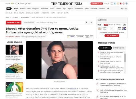 Ankita Shrivastava On Linkedin Liverdonor Worldtransplantgames Australia Indianteam