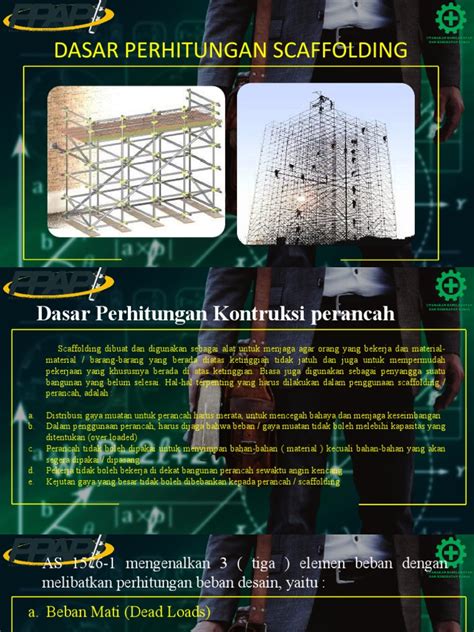 Dasar Perhitungan Kontruksi Scaffolding T S Pdf