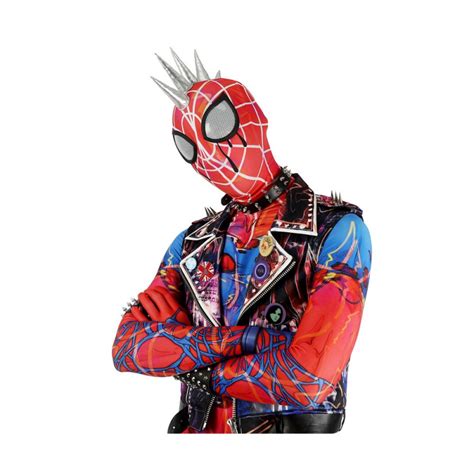 Spider Man Across The Spider Verse Spider Punk Cosplay Costume