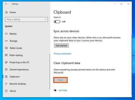 How To Clear Clipboard Windows 10