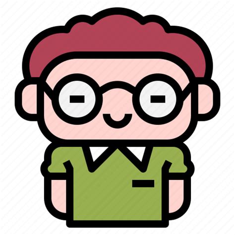 Nerd Man User Avatar People Character Costume Icon Download On Iconfinder