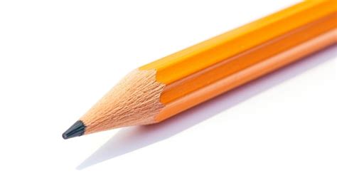 Crayon Isolé Sur Fond Blanc Générer Ai Photo Premium