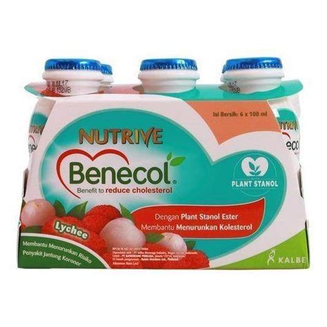 Nutrive Benecol Smoothies Lychee 6 X 100 Ml Lazada Indonesia