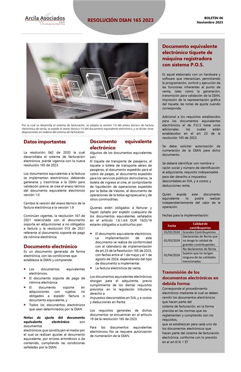 Sistema de facturación Arcila Asociados