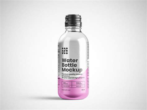 Professional Cosmetic Pump Bottle With Box Mockup
